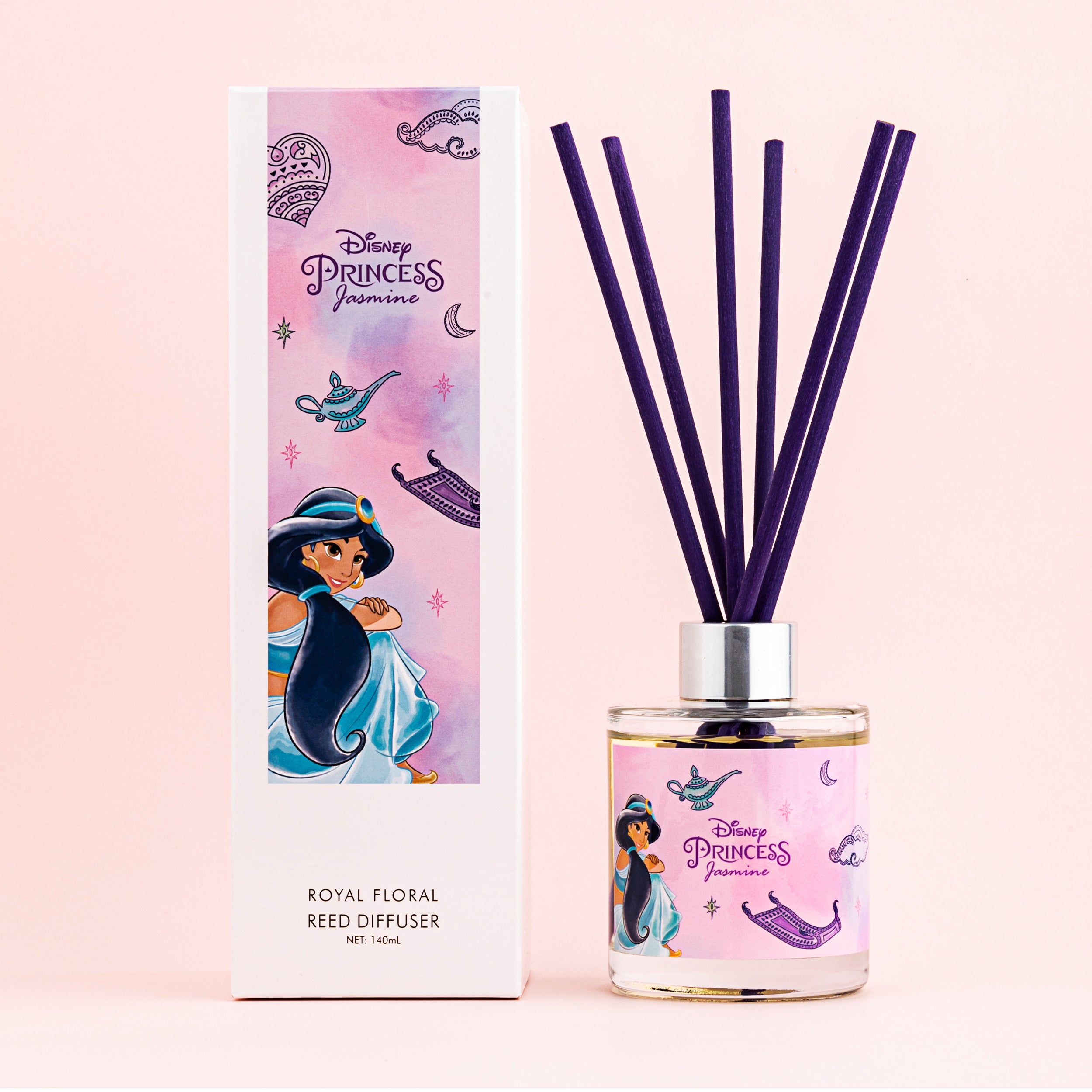 Disney Princess Jasmine Royal Floral Reed Diffuser – TTSO